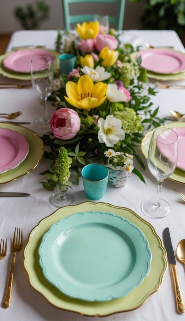 34 Spring Tablescape Ideas: Fresh and Cheerful Designs to Brighten Your ...