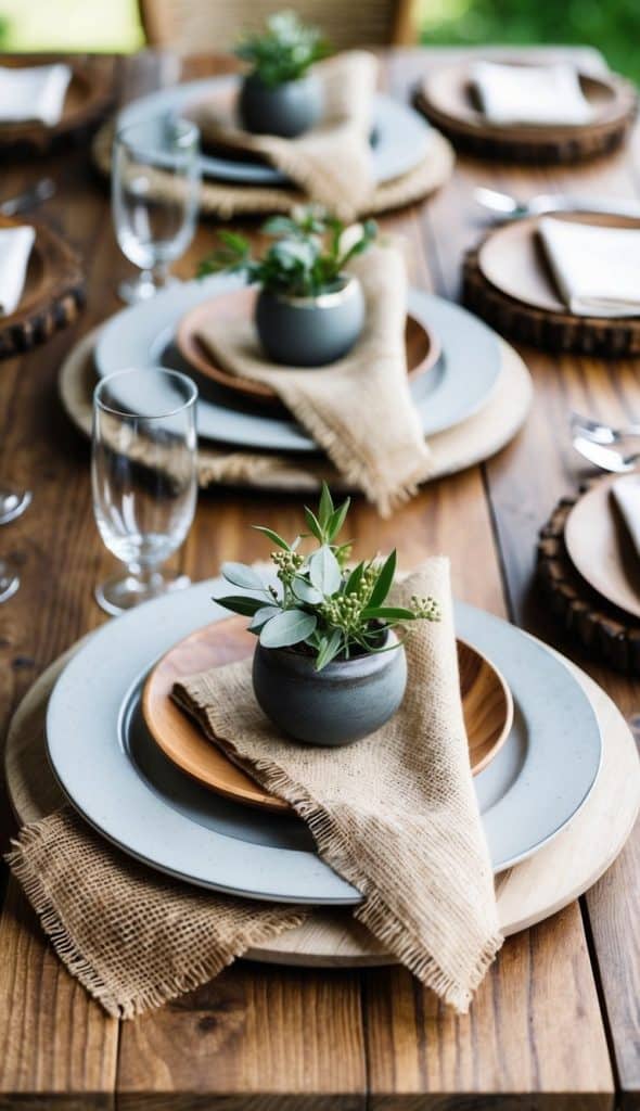 38 Rustic Tablescape Ideas: Cozy Country Charm for Your Dining Table ...
