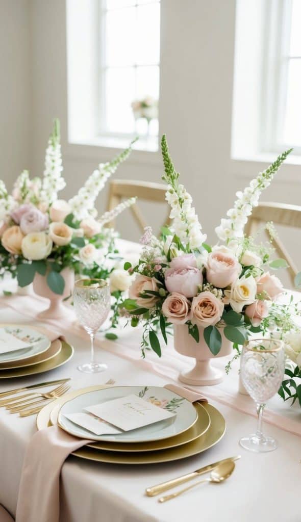 36 Tablescape Ideas for Bridal Showers: Elegant Inspiration for the ...