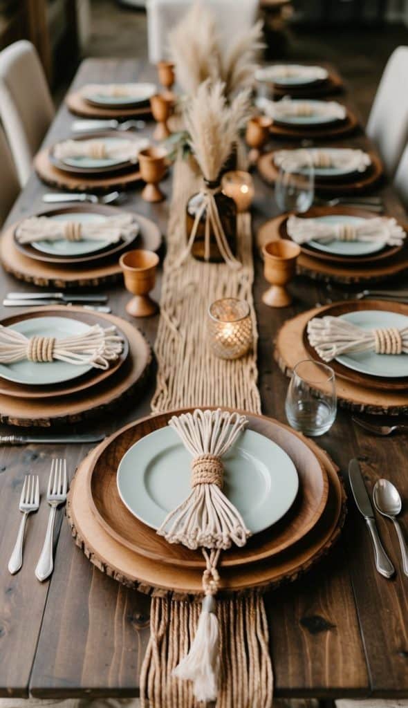 32 Boho Tablescape Ideas: Effortless Chic for Your Next Gathering - We ...