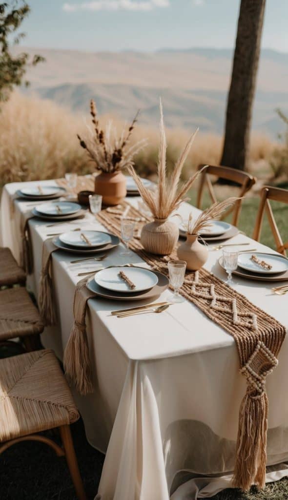 32 Boho Tablescape Ideas: Effortless Chic for Your Next Gathering - We ...