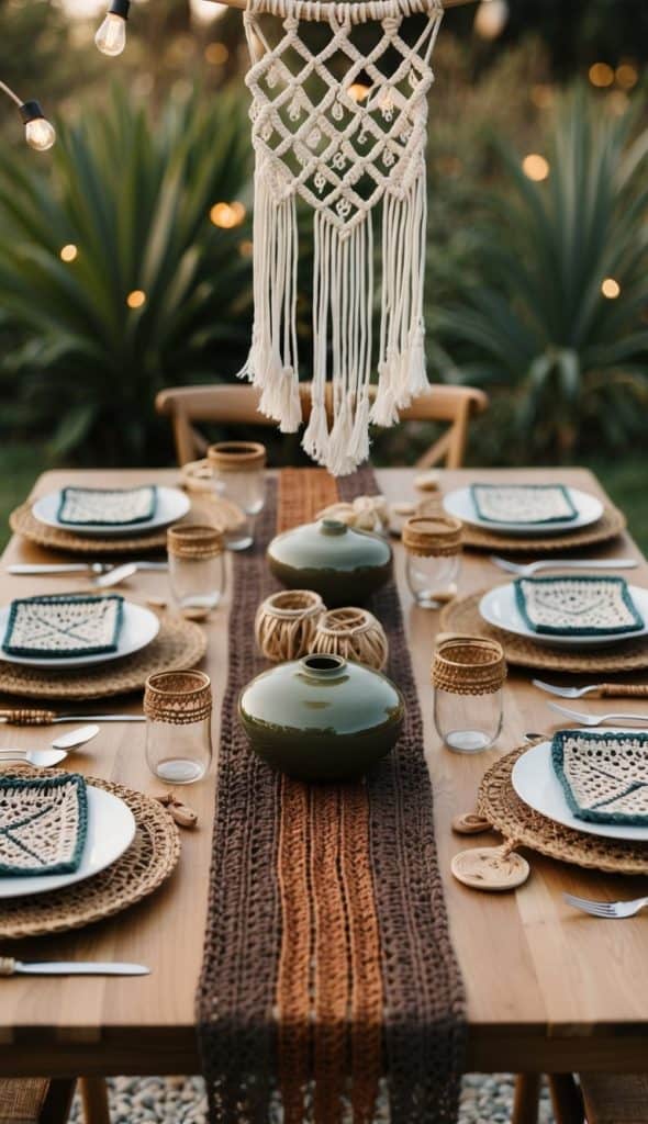 32 Boho Tablescape Ideas: Effortless Chic for Your Next Gathering - We ...