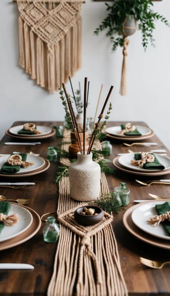 32 Boho Tablescape Ideas: Effortless Chic for Your Next Gathering - We ...