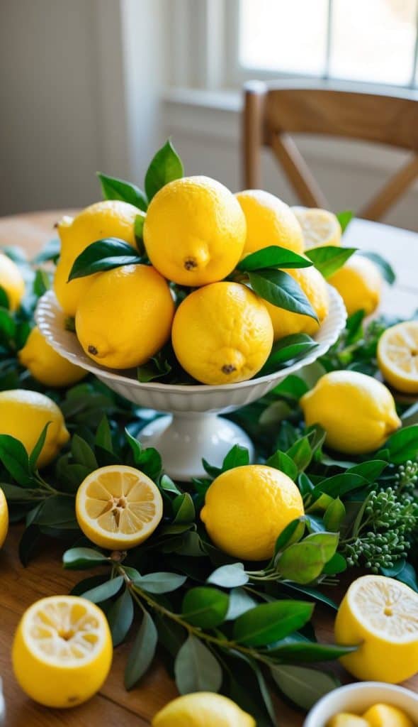 25 Lemon Tablescape Ideas: Zesty Designs for a Bright and Cheerful ...