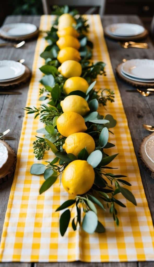 25 Lemon Tablescape Ideas: Zesty Designs for a Bright and Cheerful ...