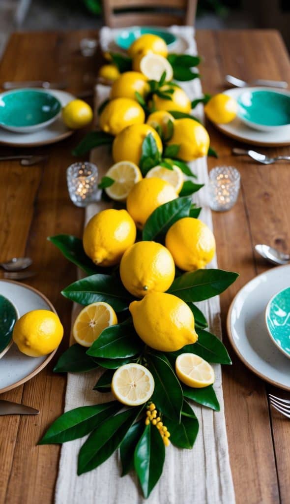 25 Lemon Tablescape Ideas: Zesty Designs for a Bright and Cheerful Dining Experience - We Heart ...