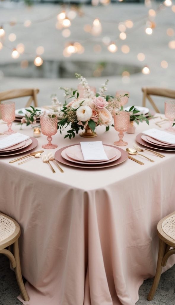 27 Pink Tablescape Ideas: Elegant Blush-Toned Settings for Special ...