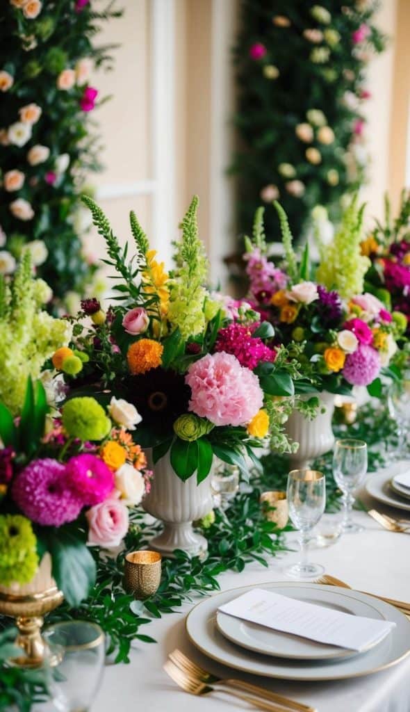 32 Floral Tablescape Ideas: Breathtaking Centerpieces for Your Special ...