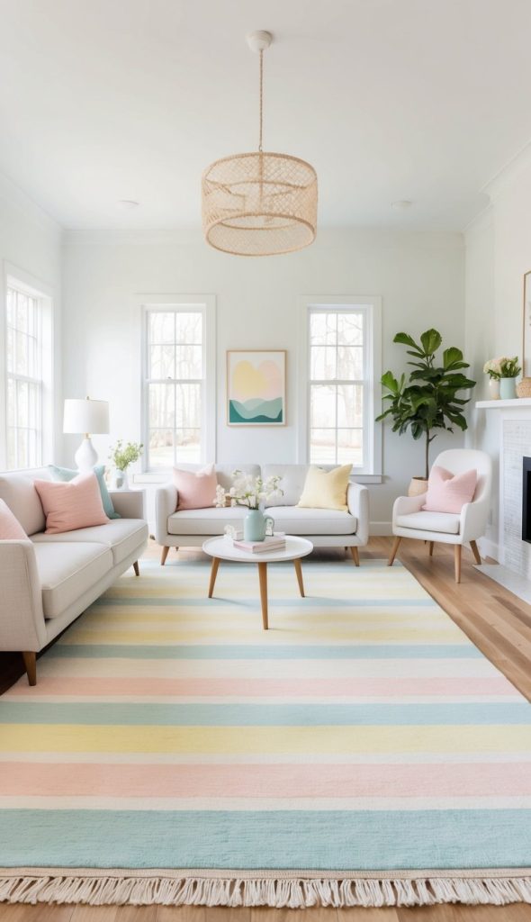 36 Spring Living Room Decorating Ideas: Fresh and Breezy Updates for a ...