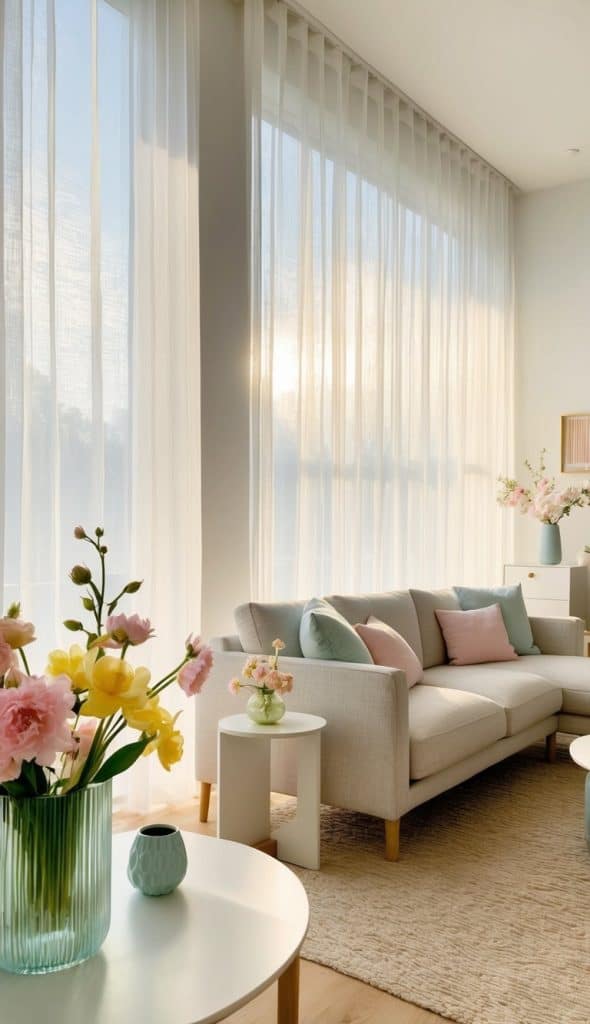 36 Spring Living Room Decorating Ideas: Fresh and Breezy Updates for a ...