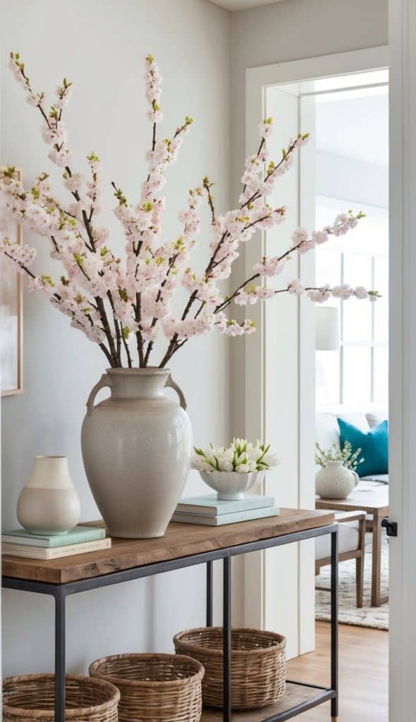 17 Spring Entryway Decor Ideas: Fresh and Welcoming Touches for Your ...