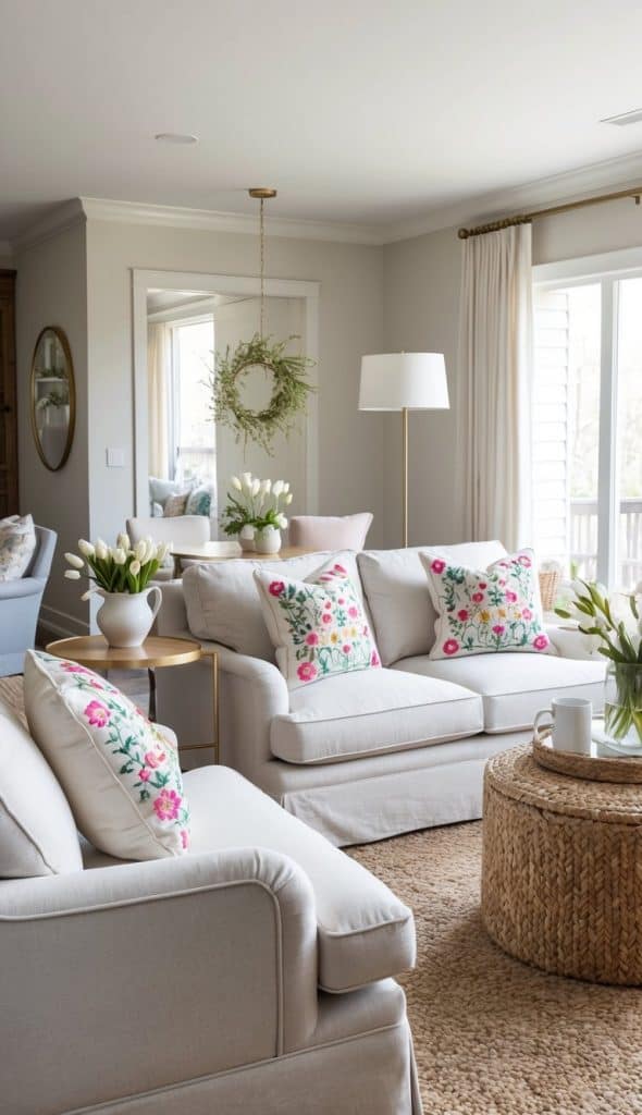 36 Spring Living Room Decorating Ideas: Fresh and Breezy Updates for a ...