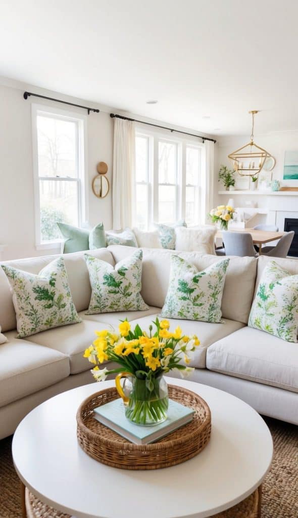 36 Spring Living Room Decorating Ideas: Fresh and Breezy Updates for a ...