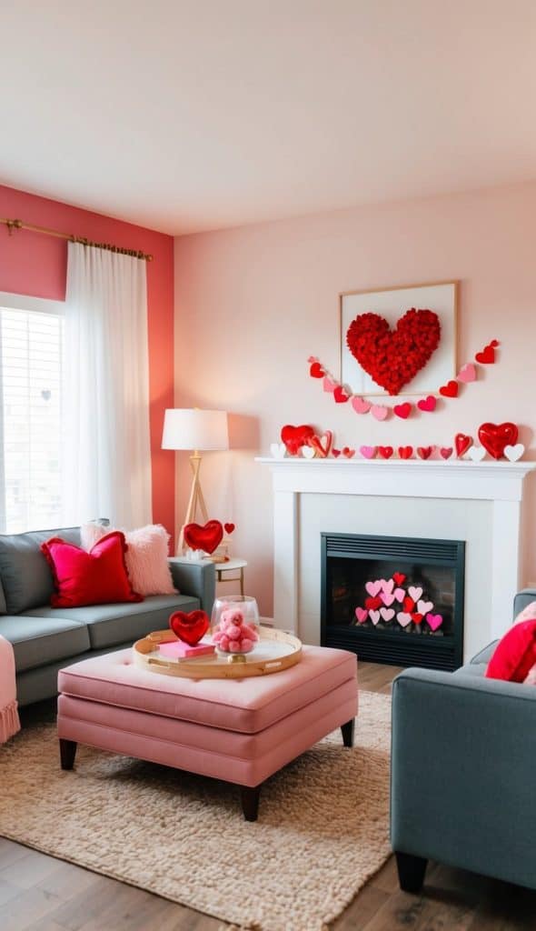 15 Valentine's Living Room Decorating Ideas: Cozy and Romantic Touches ...