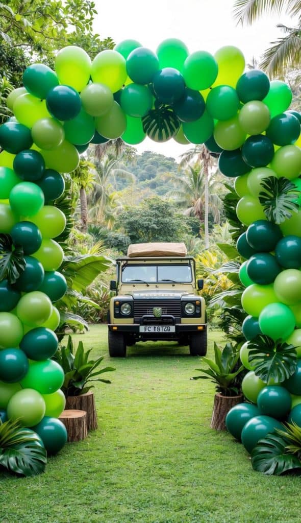 32 Green Balloon Arch Ideas for a Fresh and Trendy Look - We Heart ...