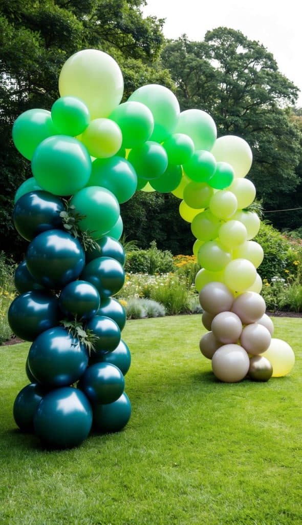 32 Green Balloon Arch Ideas for a Fresh and Trendy Look - We Heart ...