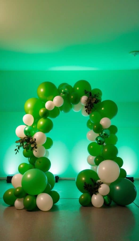 32 Green Balloon Arch Ideas for a Fresh and Trendy Look - We Heart ...