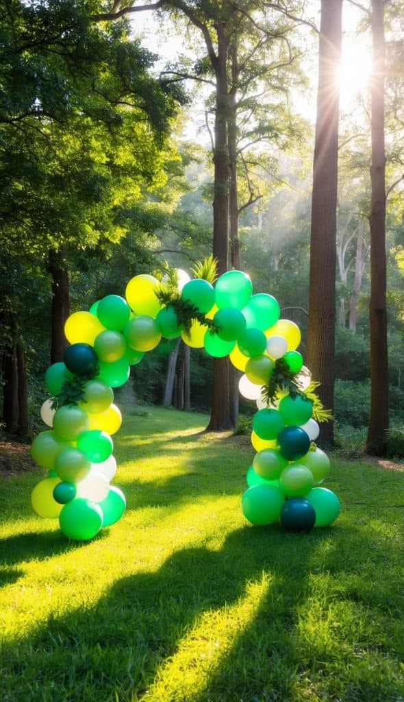 32 Green Balloon Arch Ideas for a Fresh and Trendy Look - We Heart ...