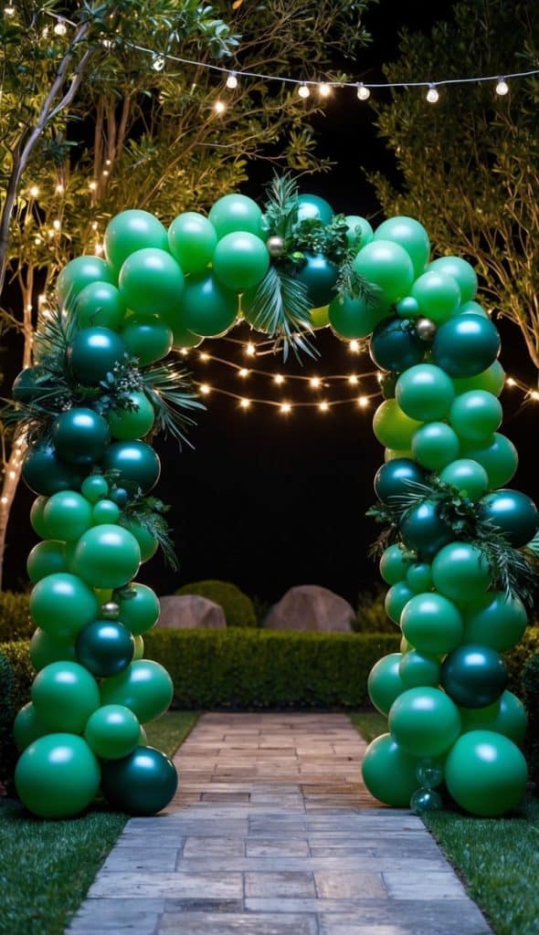 32 Green Balloon Arch Ideas for a Fresh and Trendy Look - We Heart ...