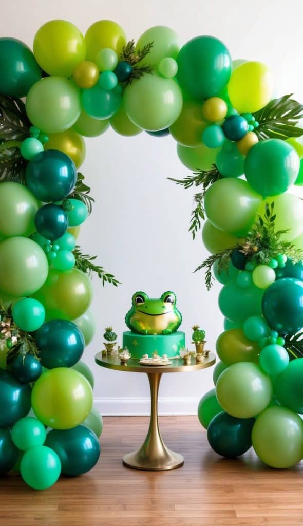 32 Green Balloon Arch Ideas for a Fresh and Trendy Look - We Heart ...