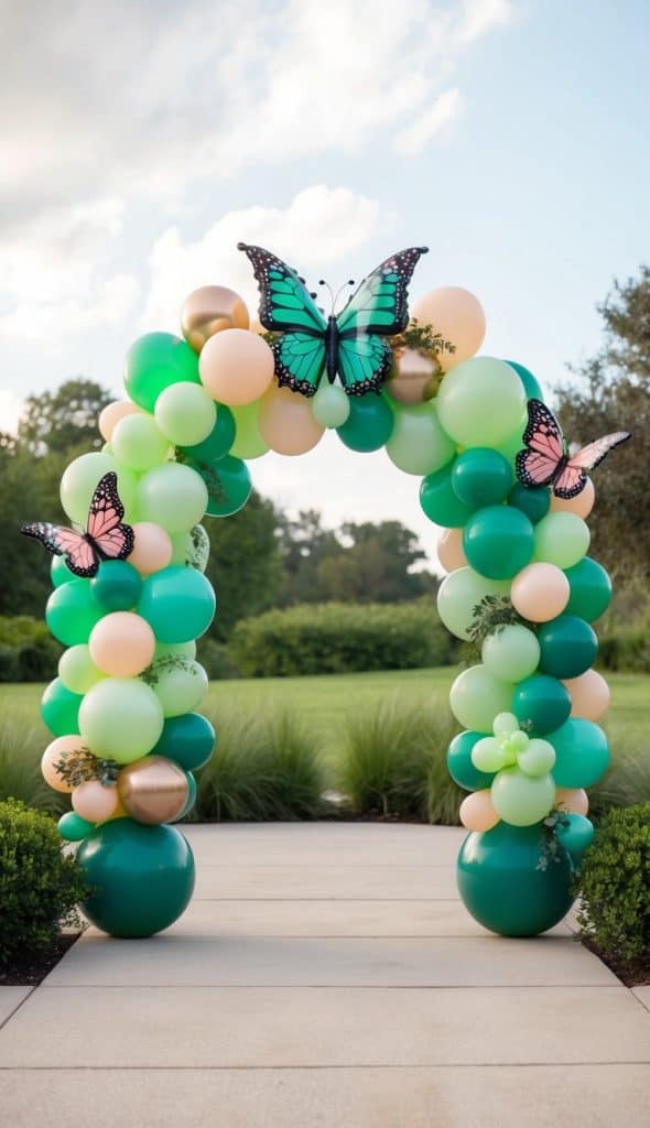 32 Green Balloon Arch Ideas for a Fresh and Trendy Look - We Heart ...