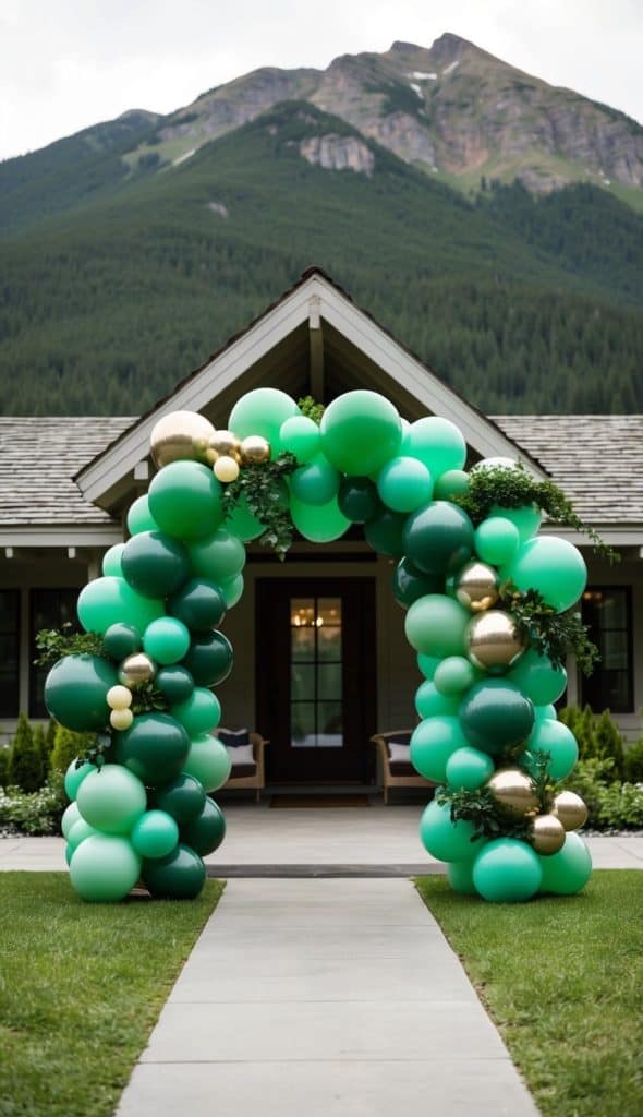 32 Green Balloon Arch Ideas for a Fresh and Trendy Look - We Heart ...