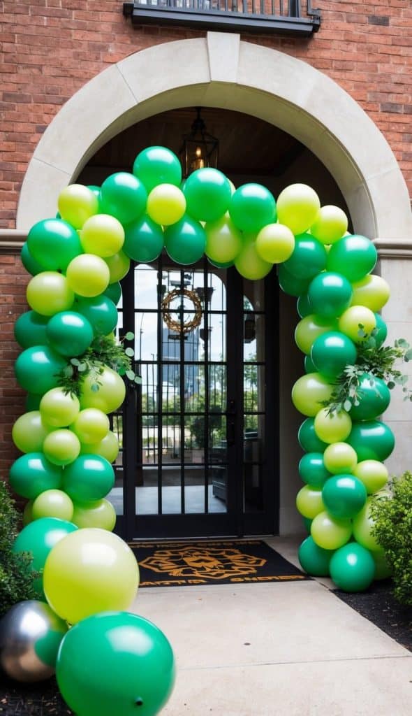 32 Green Balloon Arch Ideas for a Fresh and Trendy Look - We Heart ...