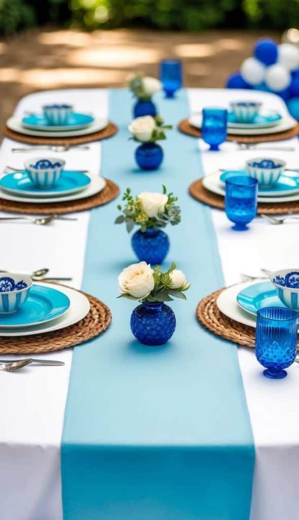 30 Blue and White Tablescape Ideas: Elegant Coastal Inspirations for ...