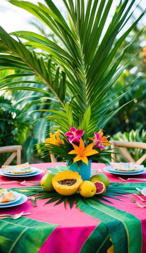 23 Tropical Tablescape Ideas for Some Fun Island Paradise Vibes - We ...