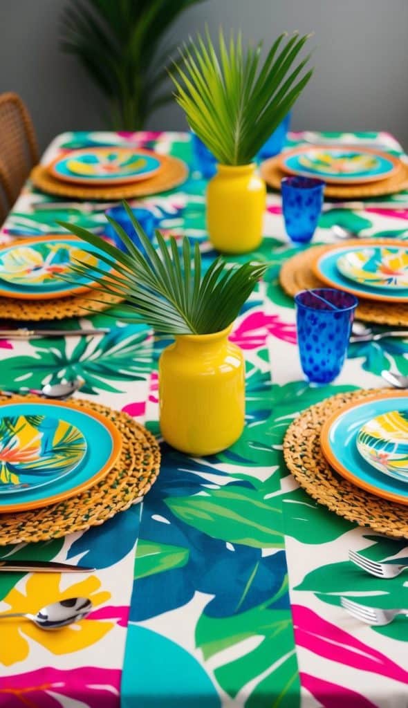 23 Tropical Tablescape Ideas for Some Fun Island Paradise Vibes - We ...