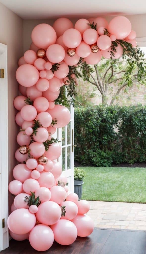 21 Pink Balloon Arch Ideas for a Dreamy Feminine Touch - We Heart ...