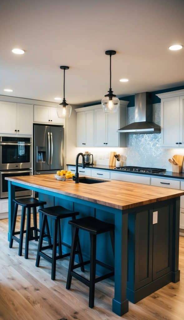 44 Kitchen Island Ideas with Seating: Cozy Spots for Family and Friends ...