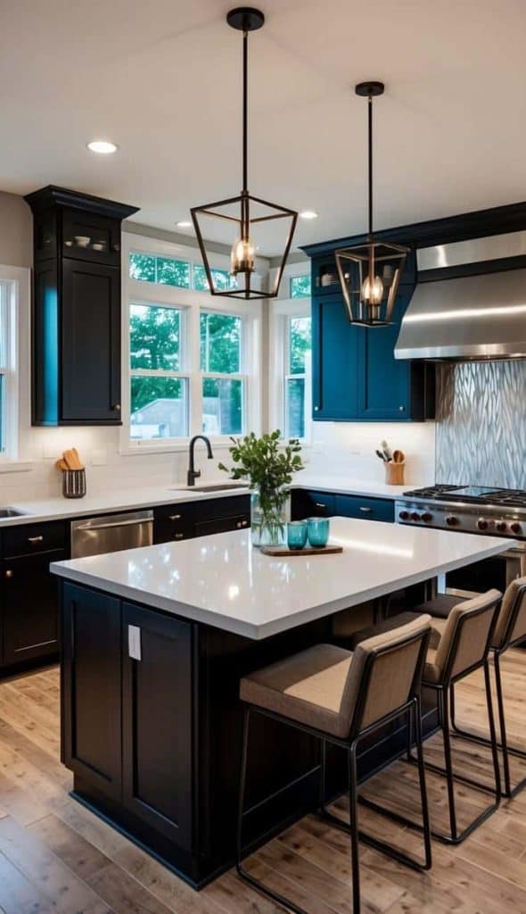 44 Kitchen Island Ideas with Seating: Cozy Spots for Family and Friends ...