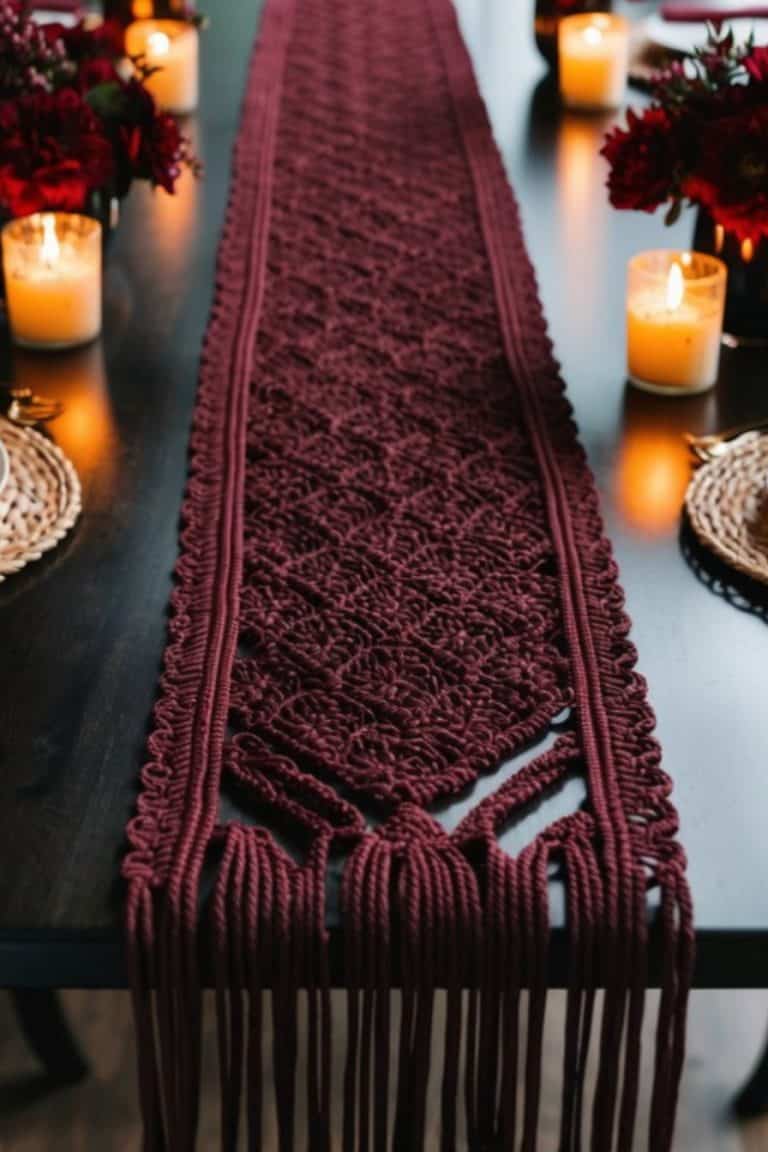 18 Burgundy Tablescape Ideas: Elegant Dining with Deep Reds and Gold ...