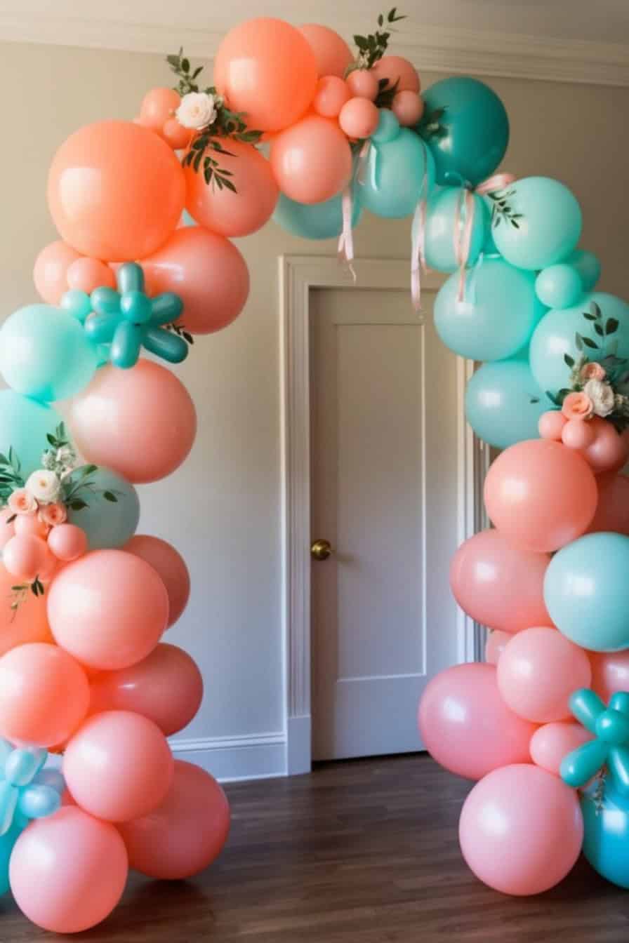 34 Bridal Shower Balloon Arch Ideas: Elegant Designs to Celebrate the ...
