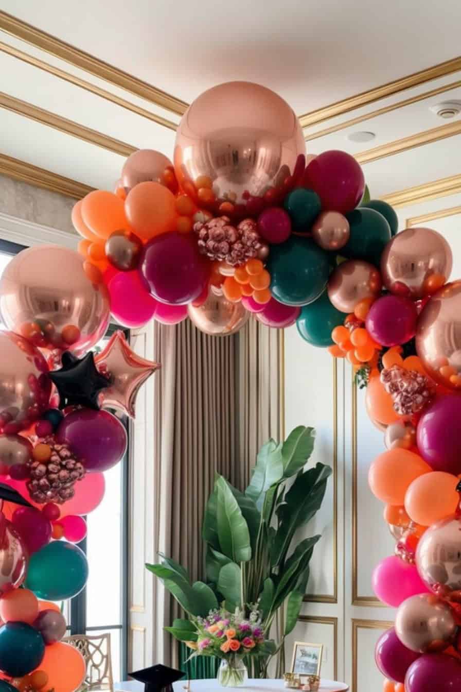 15 Graduation Balloon Arch Ideas: Festive Designs to Celebrate Your Big Day