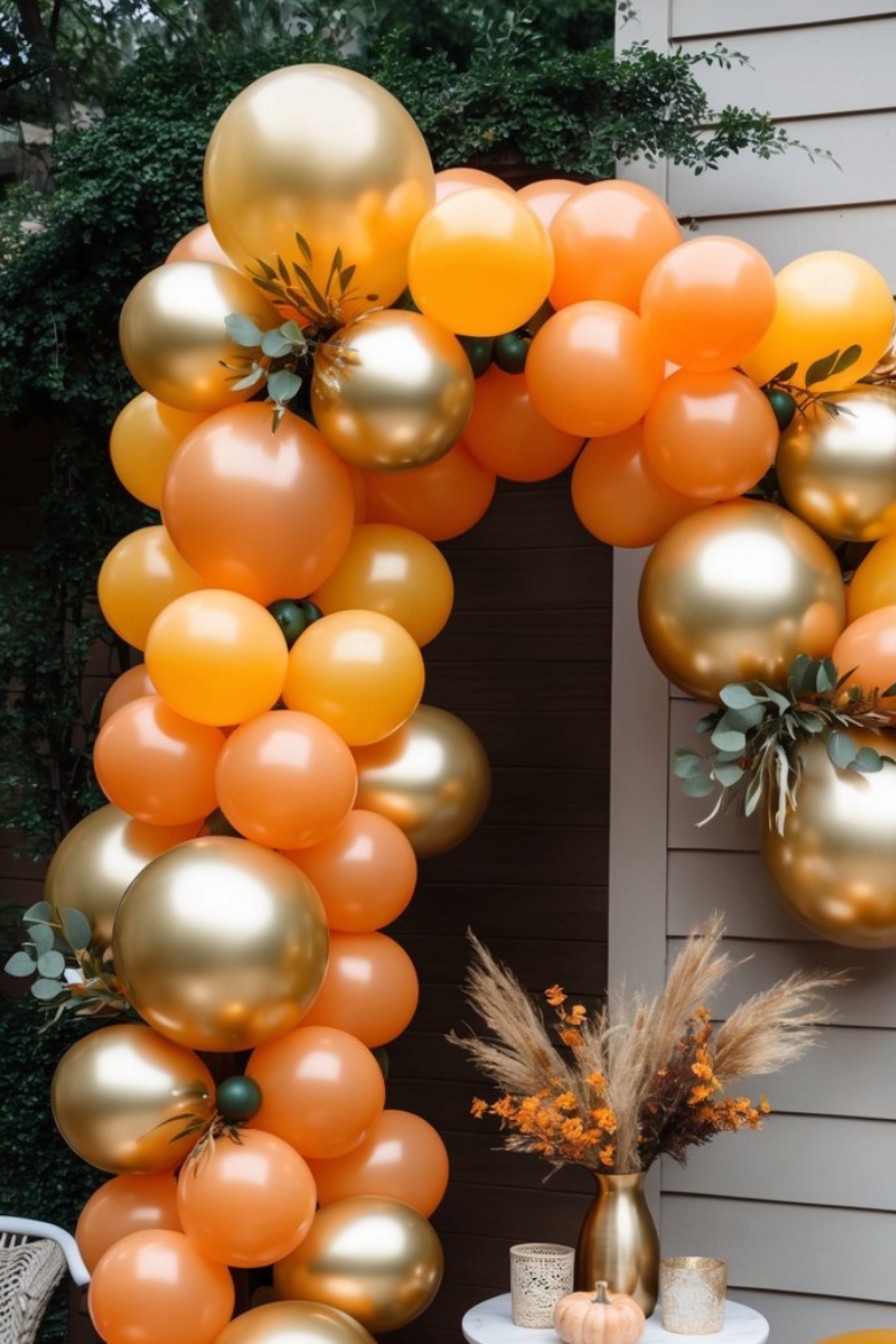 15 Fall Balloon Arch Ideas: Cozy Autumn Decor for Your Festive Gatherings