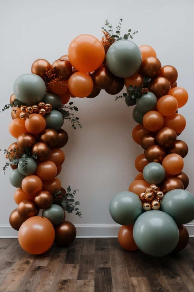 15 Fall Balloon Arch Ideas: Cozy Autumn Decor for Your Festive Gatherings