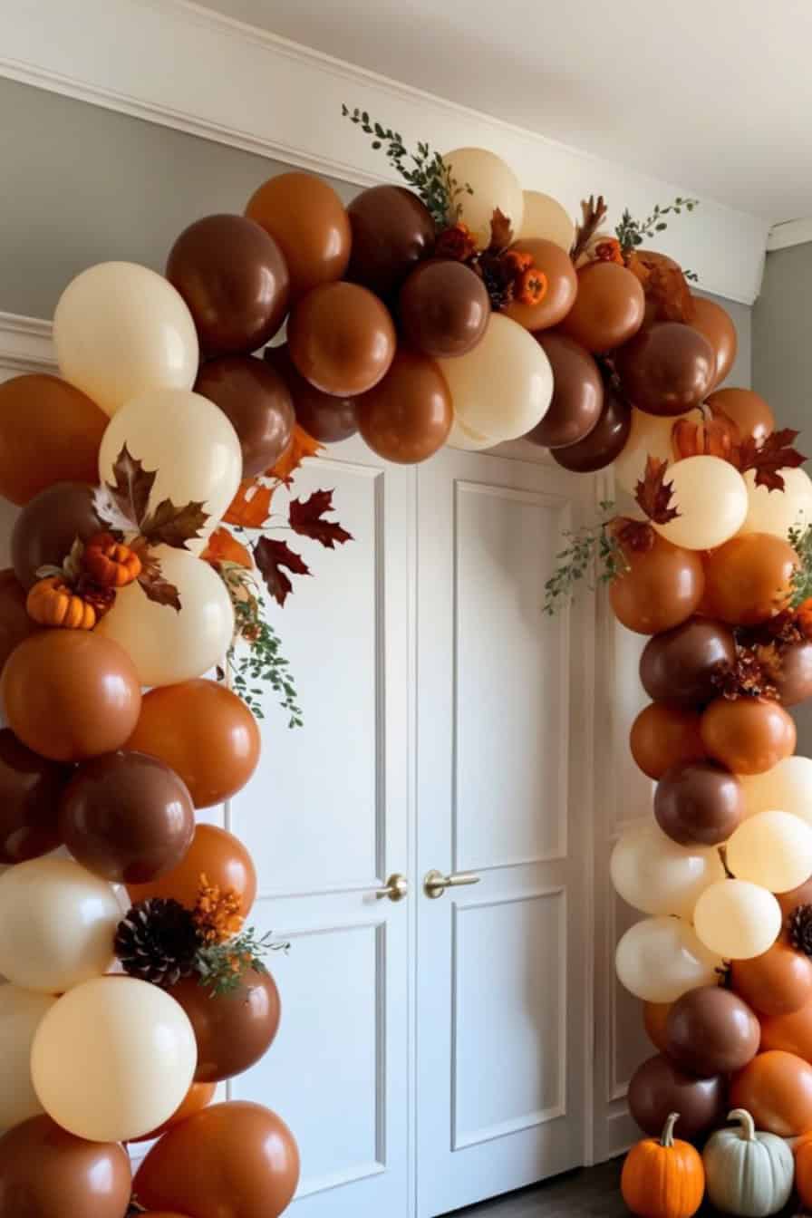 15 Fall Balloon Arch Ideas: Cozy Autumn Decor for Your Festive Gatherings
