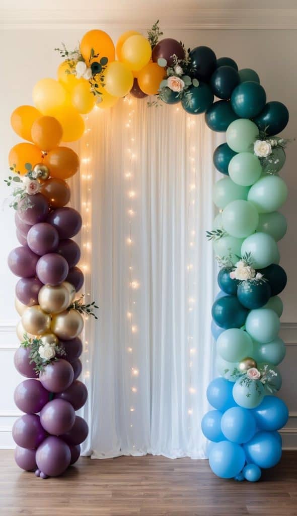 34 Bridal Shower Balloon Arch Ideas: Elegant Designs to Celebrate the ...