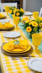 41 Yellow Tablescape Ideas for a Warm and Cheerful Setting