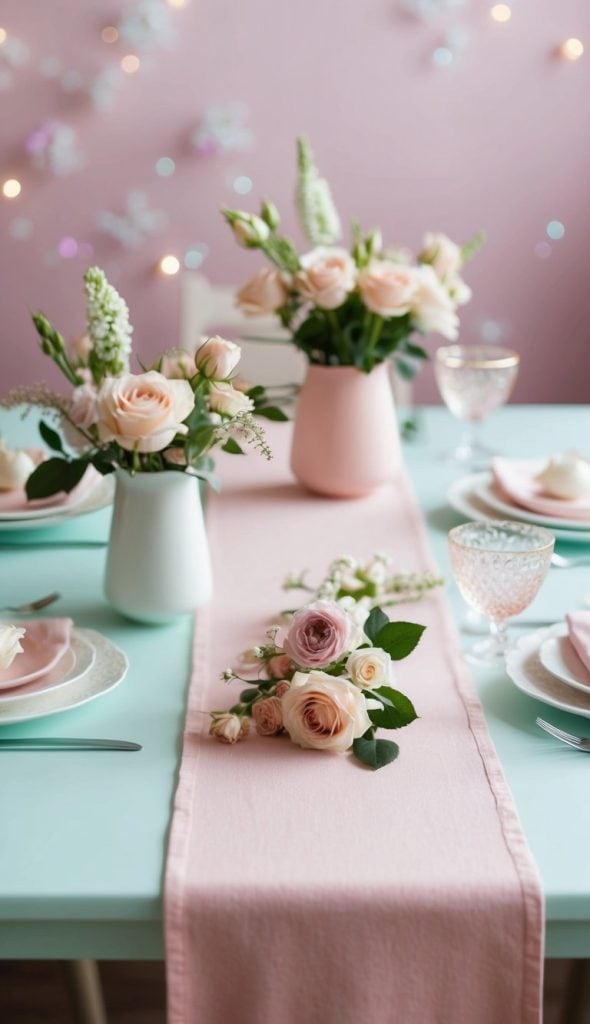 15 Pastel Tablescape Ideas: Dreamy Spring Party Designs for Your ...