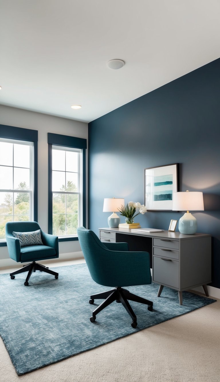 23 Blue Home Office Ideas: Creating Your Perfect Calm Workspace with ...
