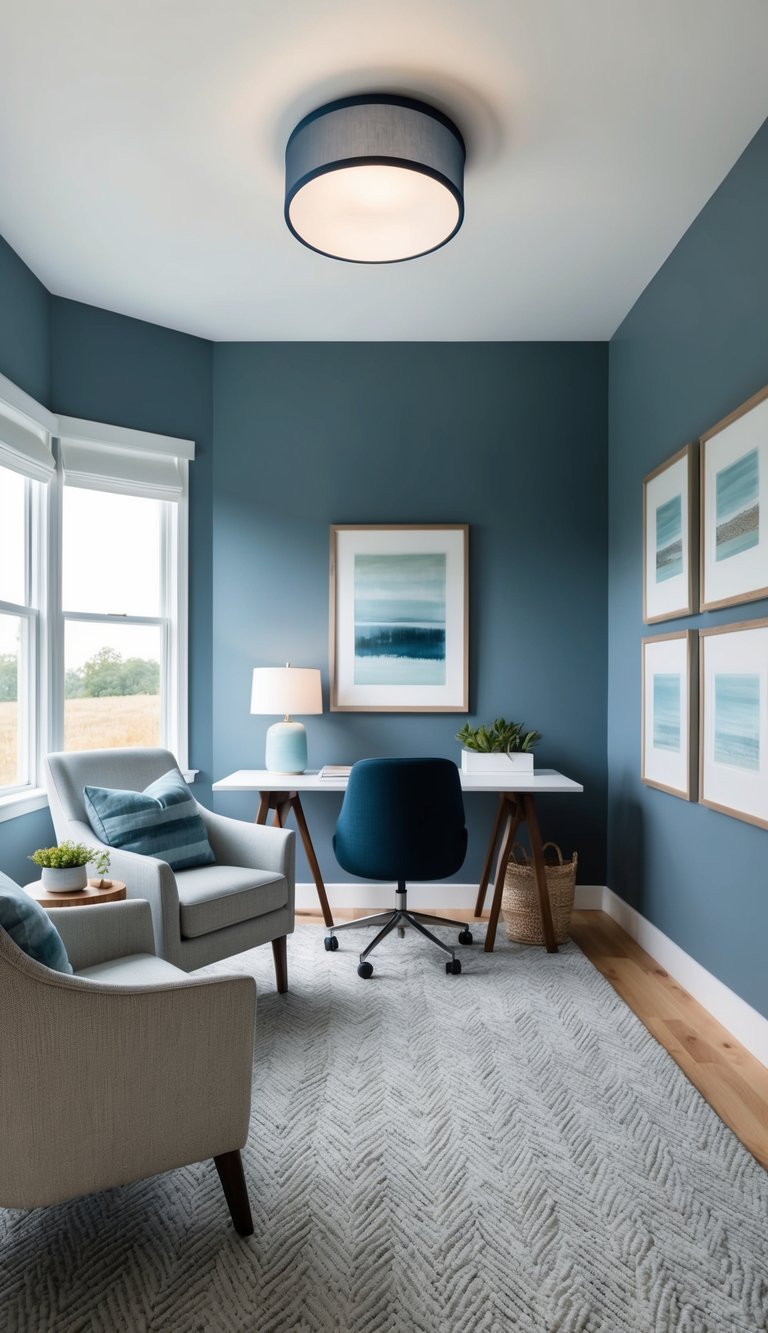 23 Blue Home Office Ideas: Creating Your Perfect Calm Workspace with ...
