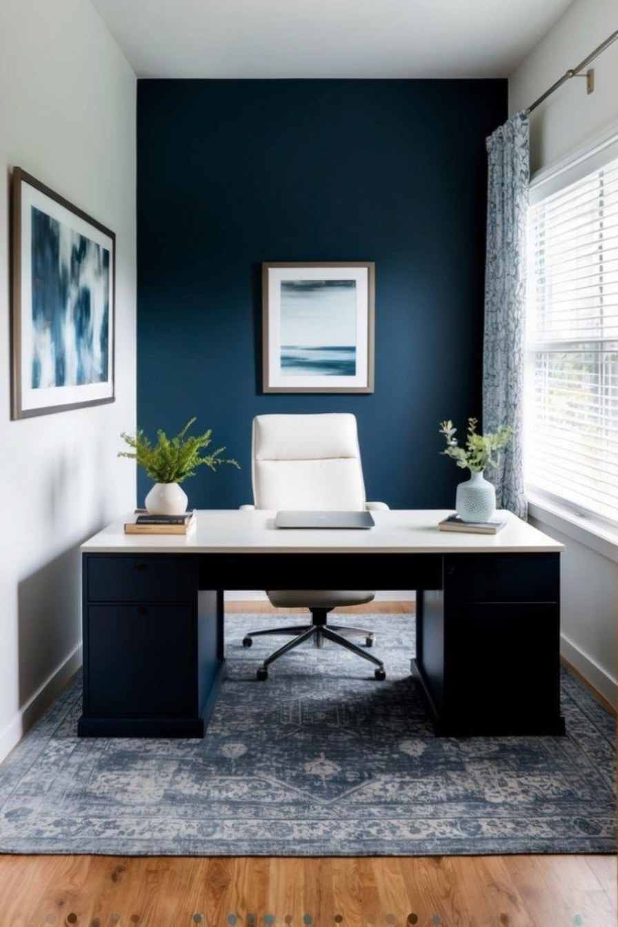 23 Blue Home Office Ideas: Creating Your Perfect Calm Workspace with ...