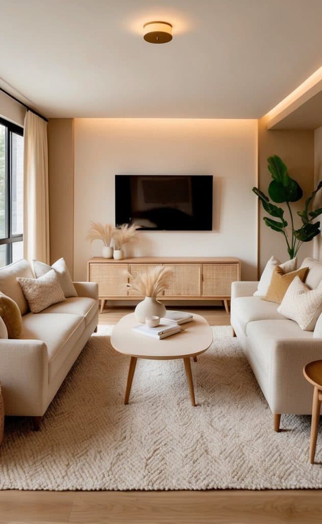 31 Beige Living Room Ideas for a Cozy, Timelessly Stylish Space - We ...