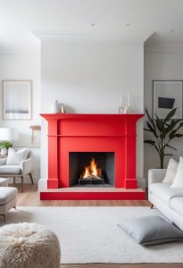 28 Painted Fireplace Ideas for a Stunning Living Room Makeover - We ...