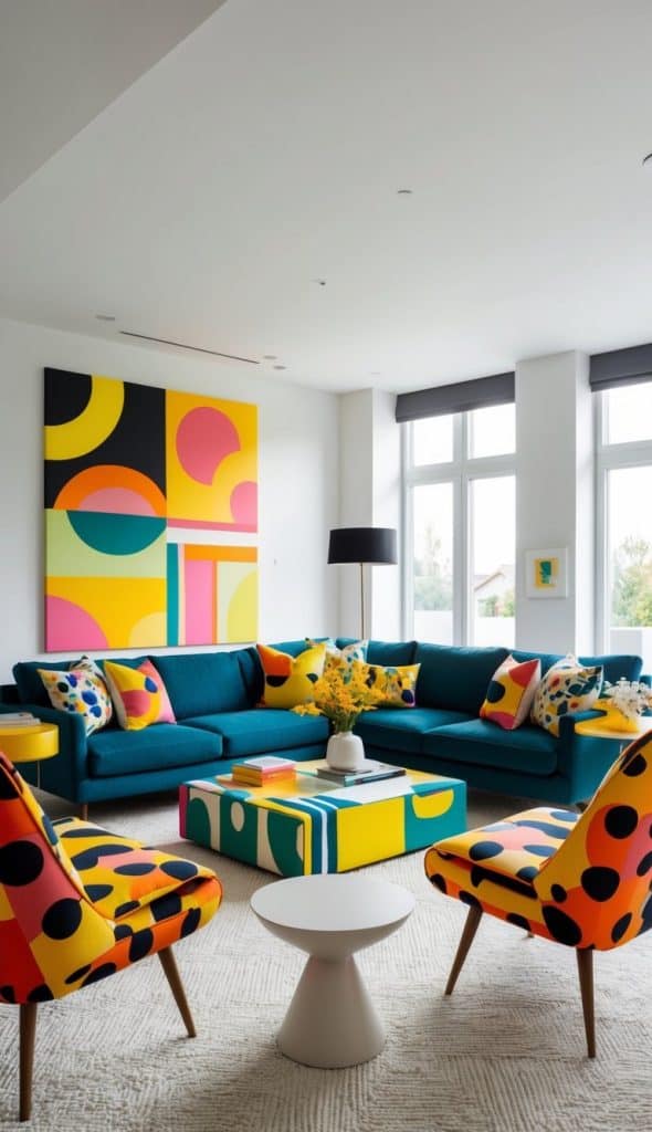 27 Colorful Living Room Ideas for a Bold, Vibrant Space - We Heart ...